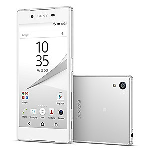 Sony Xperia Z5 Compact E5823 2GB/32GB 23MP 4.6-inch 4G LTE Factory Unlocked (White) - International Stock No Warranty