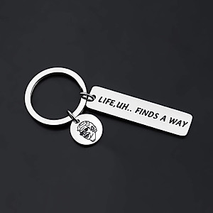 ENSIANTH Life uh finds a way Jeff Goldblum Fans Gift (Life Uh Finds a Way)