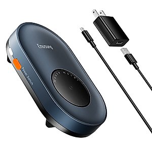 ENUSUNG Mouse Jiggler 100% Mechanical Mouse Mover with ON/Off Switch, Driver-Free USB Mouse Shaker, Undetectable Mouse Movement Simulator for Preventing PC/Computer/Laptop from Going to Sleep