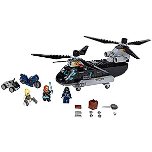 Playset Marvel Avengers Black Widow's Helicopter Chase