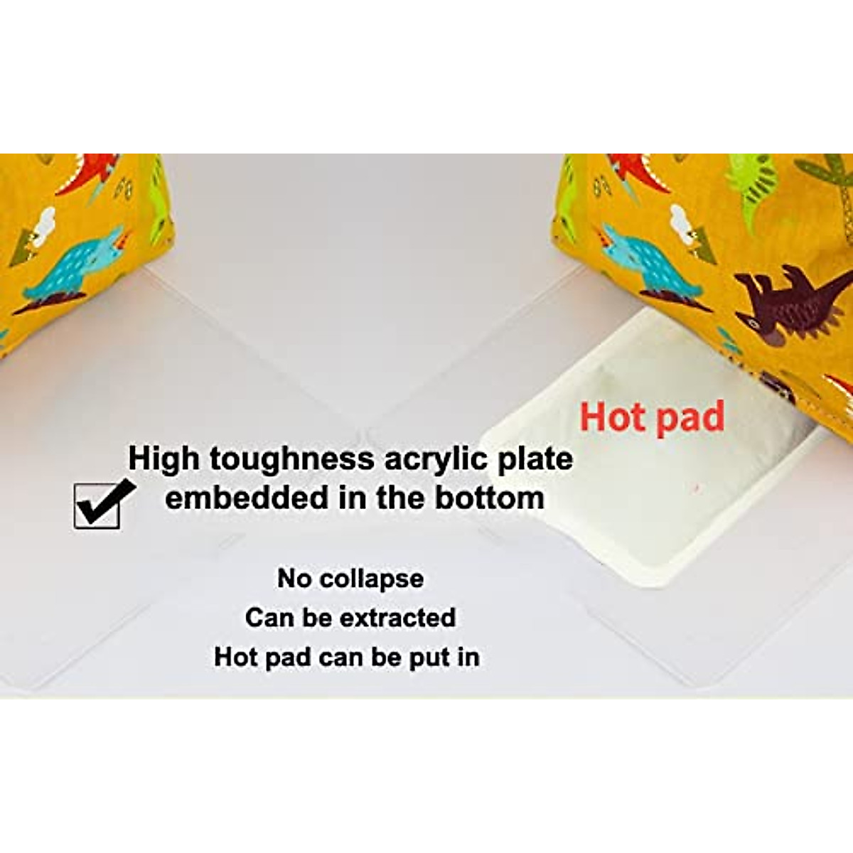 Parrot Warm House Bird Nest Winter Hanging Hammock Birds Sleeping Bed Parrot Hideway Bed Washable for Parrot Parakeet Cockatiels Budgies Lovebird (L,Deep Yellow)