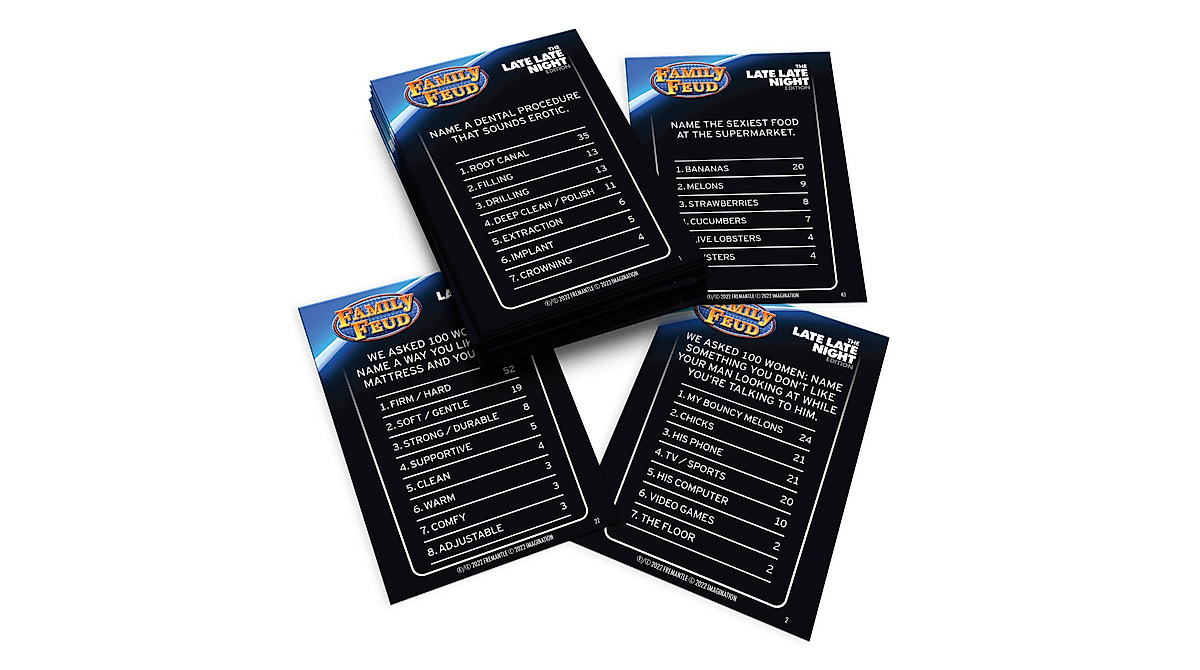 Late Night Family Feud Card Game - Naughty Fun Awaits!