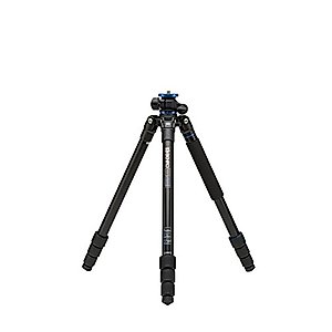 Benro FGP28A SystemGo Plus Tripod Only, Travel, Aluminum with Monopod, Black