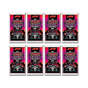 2022 Topps Formula 1 Turbo Attax Cards - 80 Card Set (Sealed Packs)