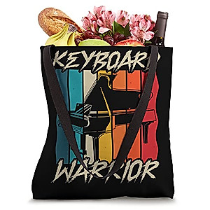Keyboard Warrior Piano Player Musician Pianist Music Tote Bag