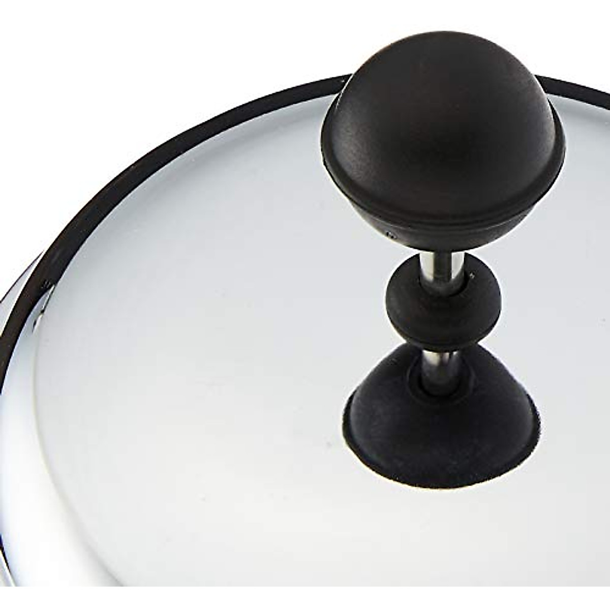 Bodum Chambord 4 Cup French Press Coffee Maker with Locking Lid Stainless Steel, 17-Ounce