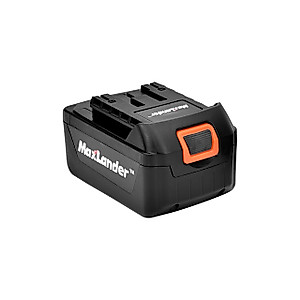 MAXLANDER 20V Lithium Rechargeable Battery Pack 4.0Ah Battery (Not Compatible with MAXLANDRE Cordless Snow Shovels and Cordless Snow Blowers)