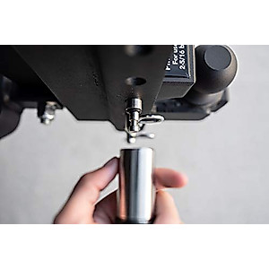 2 Pack - Bulletproof Stainless Steel Trailer Hitch Locking Pin with Weather Resistant Rubber Cap / 5/8" Diameter / Universal Fit