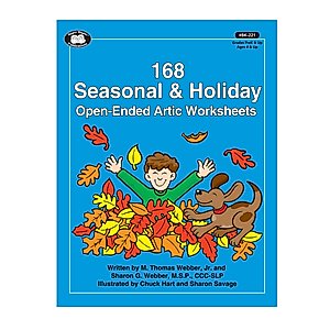 Super Duper Publications |168 Seasonal & Holiday Open-Ended Artic Worksheets | Educational Learning Resource for Children