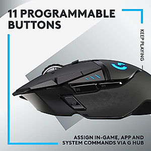 Logitech G915 TKL Tenkeyless Lightspeed Wireless RGB Mechanical Gaming Keyboard + Logitech G502 Lightspeed Wireless Gaming Mouse