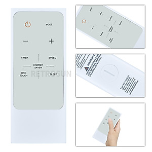 New Replacement Remote Control Compatible for Midea Window Air Conditioner RG15A(B)/B RG15A(B)/E RG15A(B)/F GE RAC-WK0511CMU RAC-WK0611CRU RAC-WK0811ESCWU RAC-WK1011ESCWU RAC-WK1211ESCWU RAC-WK1511ESC