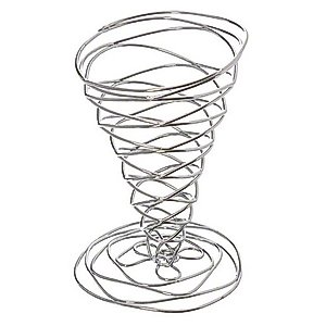 American Metalcraft BNC5 Conical Birdnest Wire Basket, 5-Inch, Chrome