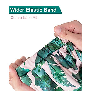 Auban Shower Cap Reusable,Ribbon Bow Bath Cap Oversized Large Design With Waterproof Exterior for All Hair Lengths,Great for Girls Spa Home Use,Hotel and Hair Salon (Green)