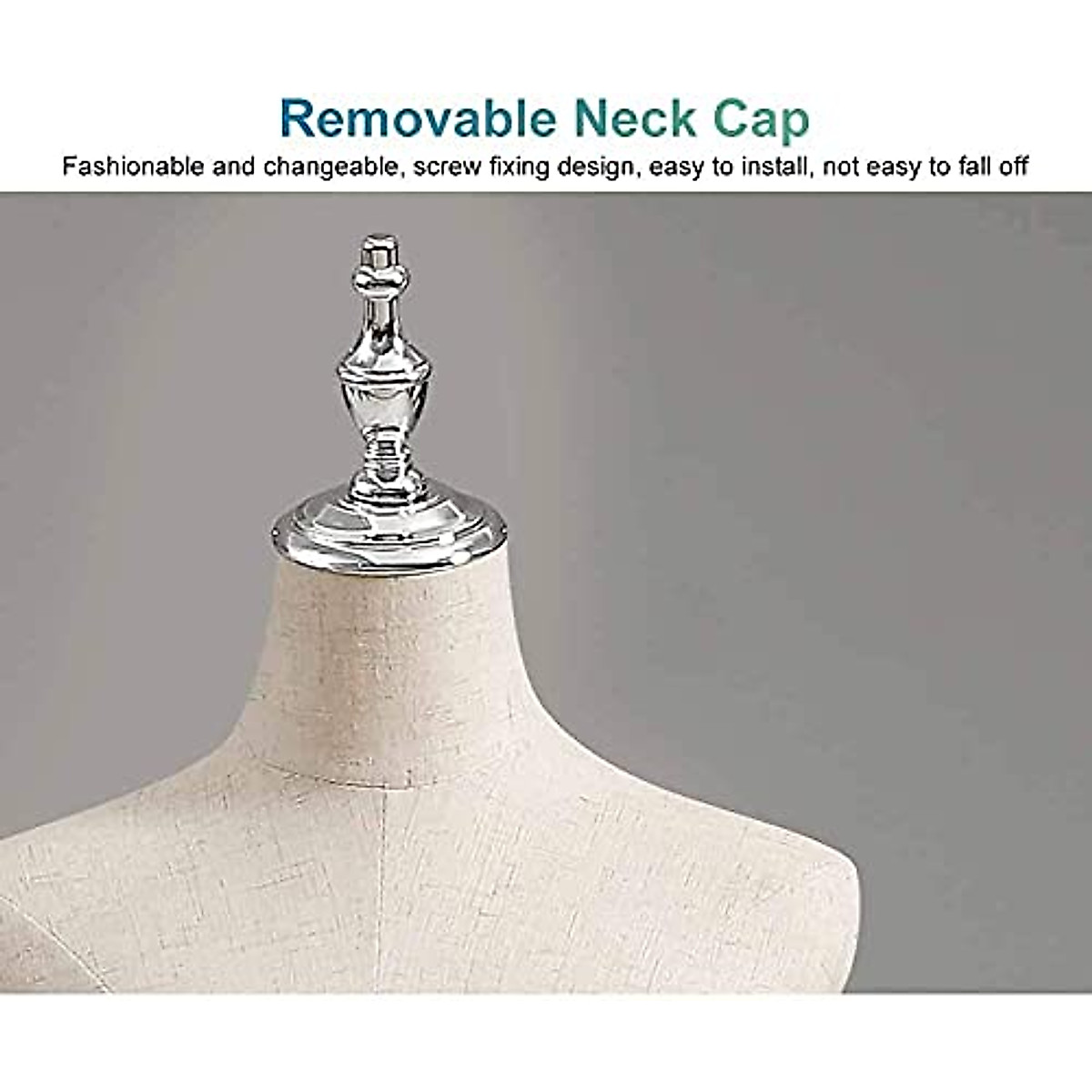 Tailors Dummy Mannequins Female Mannequin & T-Shirt Display Stand, Great for Display Large Clothing Sizes, Use for Craft Shows/Stores/Photos/Projects Dressform Mannequin