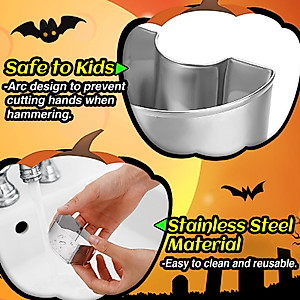 Beeplove Pumpkin Carving Kit - 25 Pcs Safe Pumpkin Carving Stencils with Lights Carving Knive Scooper Hammer, Stainless Steel Carving Tools for Halloween Adults Kids DIY Pumpkins