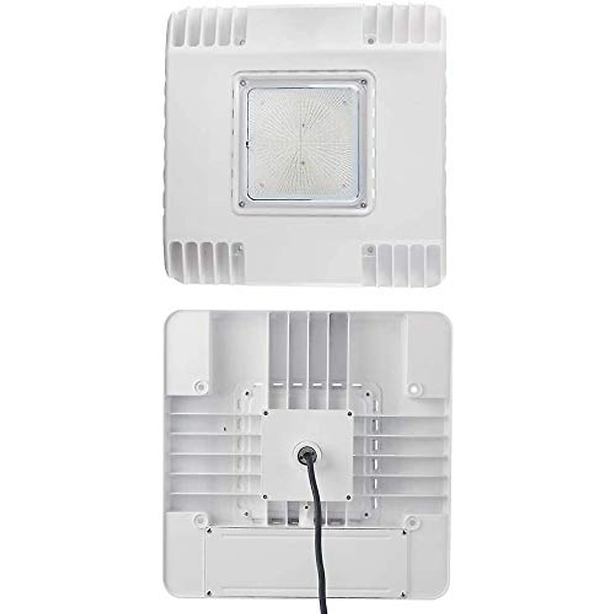 150W LED Canopy Ceiling Light - Ultra Efficient Recessed Surface Mount Gas Station Light - High Bay Carport or Parking Garage Lamp 19500lm 5700k UL DLC Approved (150w 5700K-100-277V)