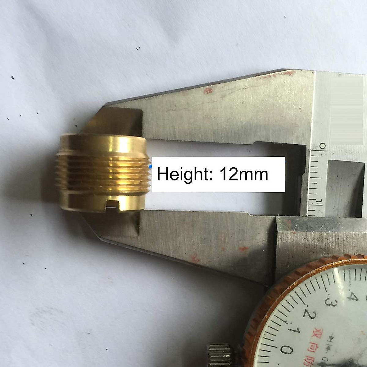 6 Pieces 5/8" Male to 3/8" Female Threaded Nut Screw Adapters Microphone Clip Holder Nut Adapters For Mic Micphone Stand