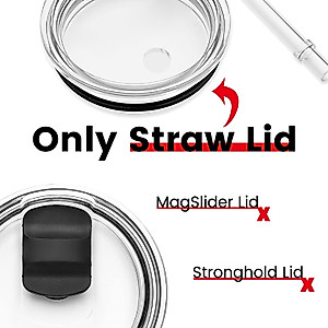 MIMORE Spill Stopper - 6 Pcs Leak Stopper for YETI Straw Cup 25oz, 26oz, 35oz, 42oz - Compatible with Rambler Straw Mug YETI Straw Cover