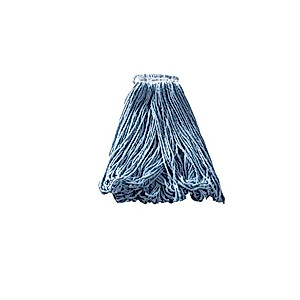 Rubbermaid Commercial Products-FGE23800BL00 Universal Headband Blend Mop, Blue, Looped Ends to Reduce Fraying