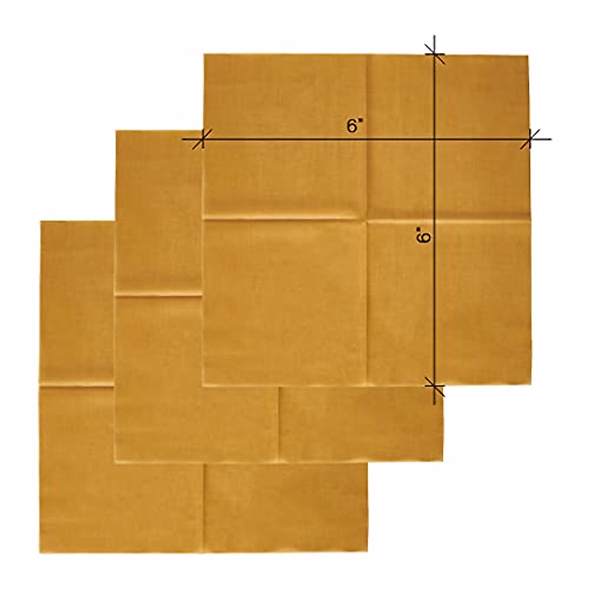 Less. Reusable Beeswax Food Wraps 3 Pack Size Small, Compostable Alternative to Plastic Wrap, Classic Paper Brown Wrap