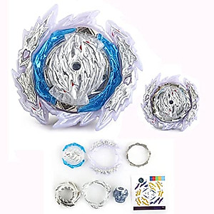 Dwin Bays Blade Battling Tops Bey Burst Spinning Starter SuperKing Booster B-189 Guilty Longinus Kr Metal Destroy-2 Battle Gyro Kids Toys Metal Plastic Fusion Gift, Multicolor