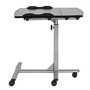 MJWDP Notebook Stand Table Bedside Sofa Bed Table Lazy Five-Wheel Home Use Multifunctional Lifting Removable Computer Desk