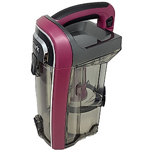 Shark ' Ninja Dust Cup Dirt Bin for APEX AX912 QU922Q QU922QBL QU922QPK QU922QRD QU922QRG DuoClean Self-Cleaning Upright Vacuum, Pink, Clear and Black