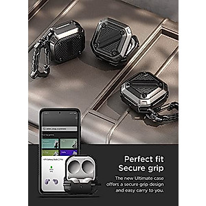 VRS Design Terra Guard Ultimate Buds Case for Galaxy Buds2 Pro (2022), Galaxy Buds 2 Case (2021), Galaxy Buds Pro (2021), Buds Live Case (2020)