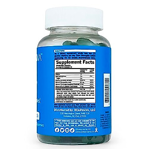 BEARVANA Bum Support Gummies for Women | Workout Enhancement | Berry Flavored | Multivitamins | Natural Botanical Blend | Tone Curves | Boost Confidence | Women’s Fitness Supplement (60 Count)