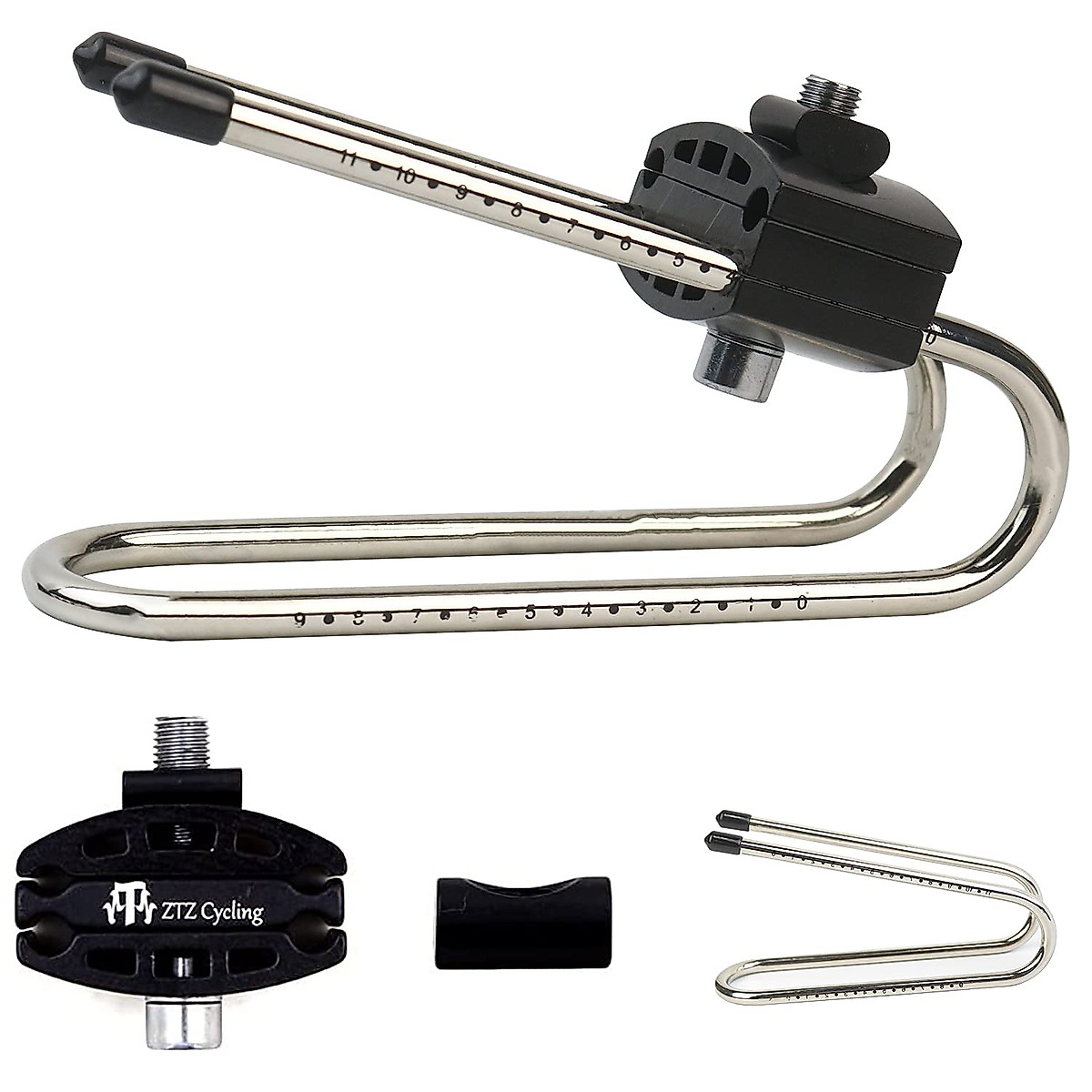 Bicycle Shock Absorber Bicycle Saddle Alloy Spring Steel Suspension Device, Road Bike Seat Shock Absorber Cycling Parts