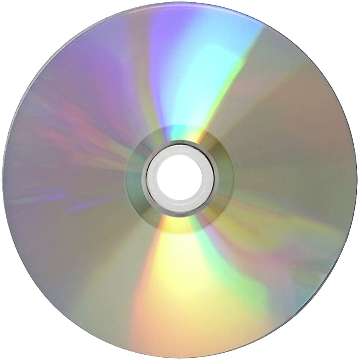 Optical Quantum 16X 4.7 GB DVD+R Blank Media Shiny Silver Top, 100-Disc Spindle for Burning Video, Recordable DVD Discs, Writable Blank DVDs