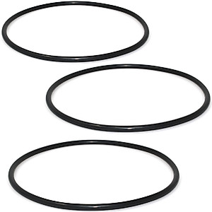 O-Rings Compatible with GE HHRING for Whole Home Filtration Models GXWH30C, GXWH35F, GXWH38F, GXWH38S, GXWH40L, WS03X10039, FXHSC, FXHTC (3-Pack)