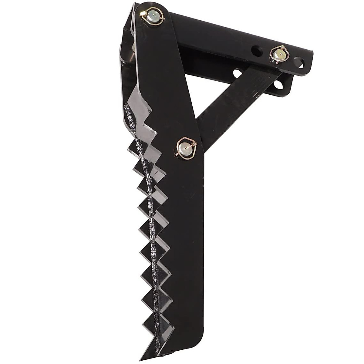 Titan Attachments 32" Extreme Weld On Backhoe Thumb Hoe Clamp 5/8" Steel Plate Assembly Adjustable