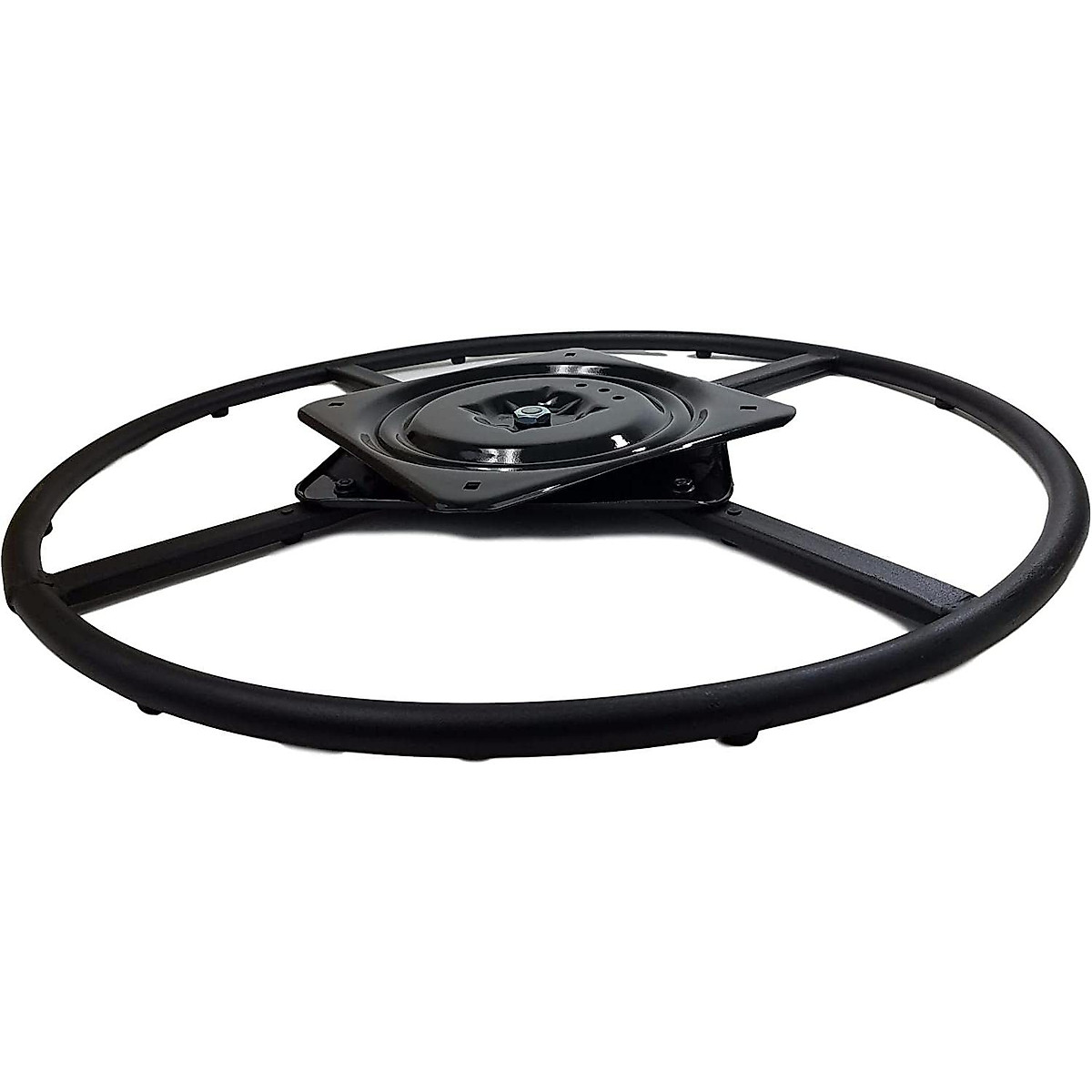 Skuehod 24 Inch Heavy Duty Recliner Swivel Base Replacement Parts Metal Chair Ring Base Kit with 10 Inch 360 Degree Rotating Plate Mechanism