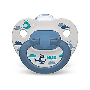 NUK Orthodontic Pacifiers, Blue, 18-36 Months, Pack of 2