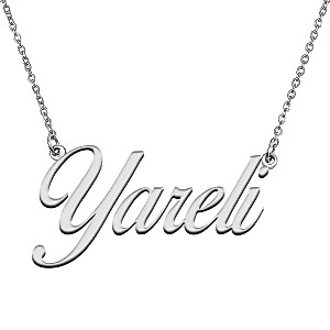 GR859C Custom with Gold Plated Name Necklace for Women Yareli