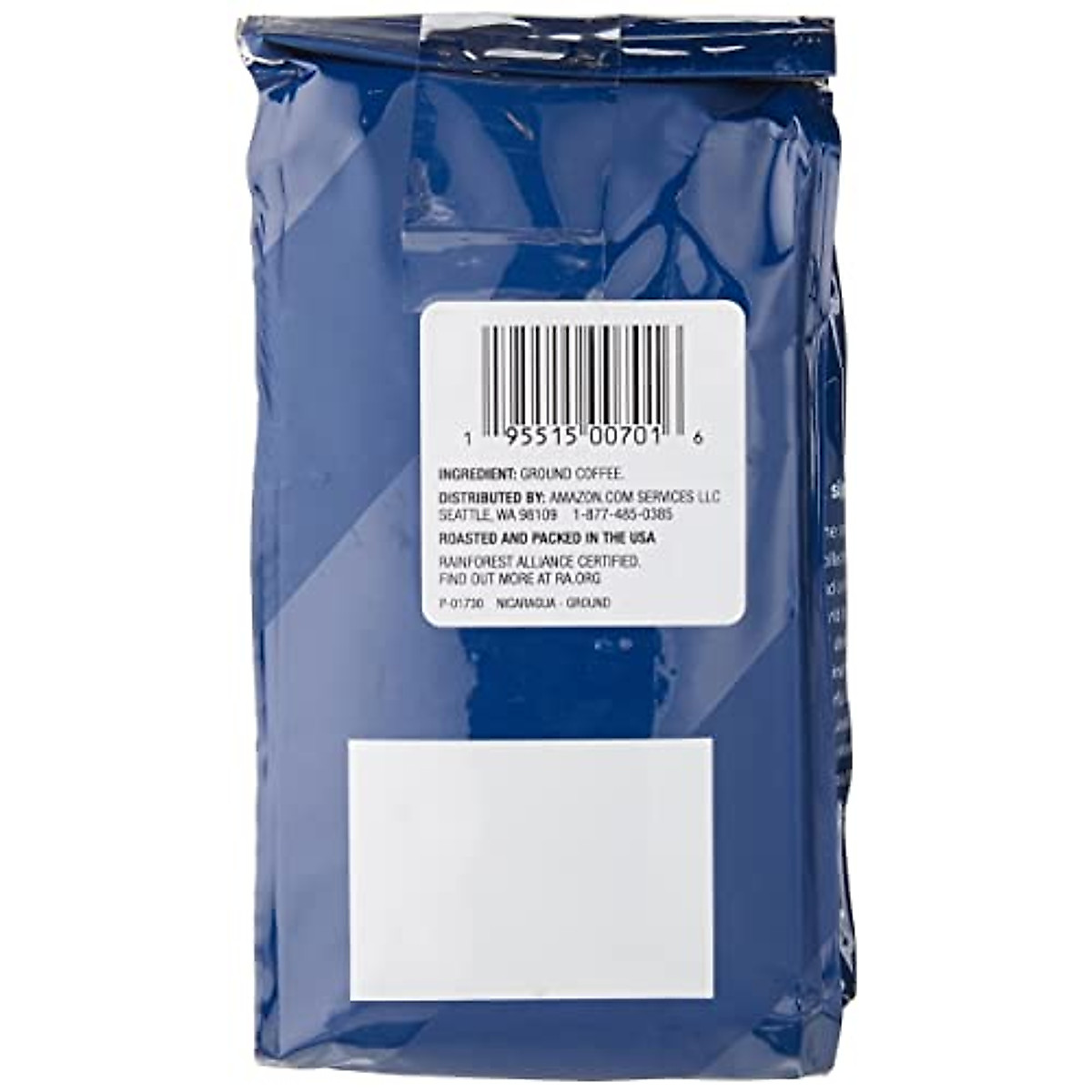 Amazon Fresh Direct Trade Nicaragua Ground Coffee, Medium Roast, 12 Ounce (Pack of 3)