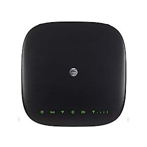 AT&T LTE Wireless Internet Router ZTE MF279| Mobile 4g lte Wifi Hotspot MF279 | Zte hotspot antenna with parental control, GSM Unlocked - Black (Renewed)