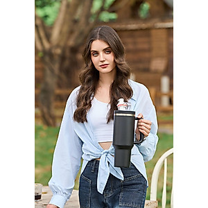 Tumbler Adapter for Stanley to Cirkul, Use Your Flavor Cartridges with Your Tumbler, Fits 40oz / 64oz Stanley Quencher H2.0 FlowState Tumblers, BPA Free Plastic, Food Grade Silicone, Leak Proof