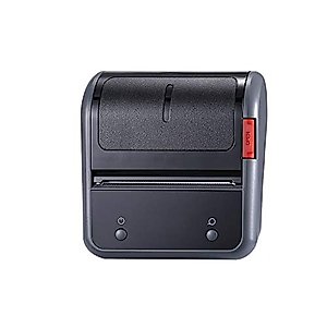 VIBY Portable 80mm Thermal Label Printer BT Label Maker Sticker Machine with Rechargeable Battery for iOS Android Computer
