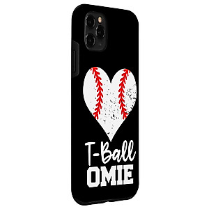 iPhone 11 Pro Max T-Ball Omie Heart Funny T-Ball Grandma Case