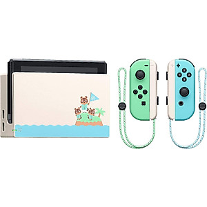 NEW Switch Deluxe Holiday Game Bundle: Animal Crossing-New Horizons Special Edition + Nintendo Switch Minecraft Game Disk and T.F. Card
