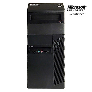 Lenovo ThinkCentre Business PC M93p Tower Desktop Computer - Intel Core I7-4770 3.4Ghz - 16GB RAM - 1TB SSD, NVIDIA GT 730 4GB DDR5, Keyboard, Mouse, WiFi, Windows 10 Professional (Renewed)