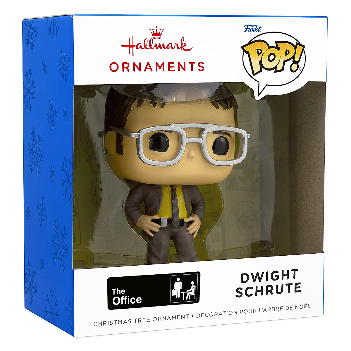 Hallmark The Office Dwight Schrute Funko POP! Christmas Ornament,Resin