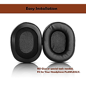 DowiTech Professional Headphone Ear Pads Headset Replacement Earpads Compatible with Mixcder E7 Headphone Headset