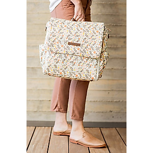 Petunia Pickle Bottom Boxy Backpack, Windswept Blooms, One Size