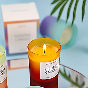 Scented Candles Set City of Stars, Endless Summer, Sunset Boulevard/Jar Candle Rose of Desert