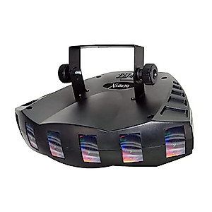 CHAUVET DJ Derby X RGB LED Derby w/Static, Blackout, Strobe Effect Light & Automated/Sound Active Programs