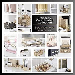 White Wooden Large Desk Organizer with Drawer - Office Supplies Desk Organizer for Desk - Desktop Organization - Office Desk Accessories and Organizer - Home Office Desk Organizer - White Wood