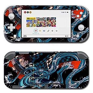 Alvhntr Demon Slayer Vinyl Skin Decal Stickers for Nintendo Switch Lite, Anime Protector Wrap Cover Protective Faceplate Full Set Console Joy-Con Dock (Demon Slayer 251)